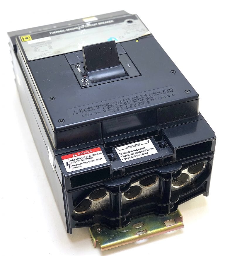 Square D 3 Pole 600 Amp 600 Vac Circuit Breaker (CC2) | Electrical ...