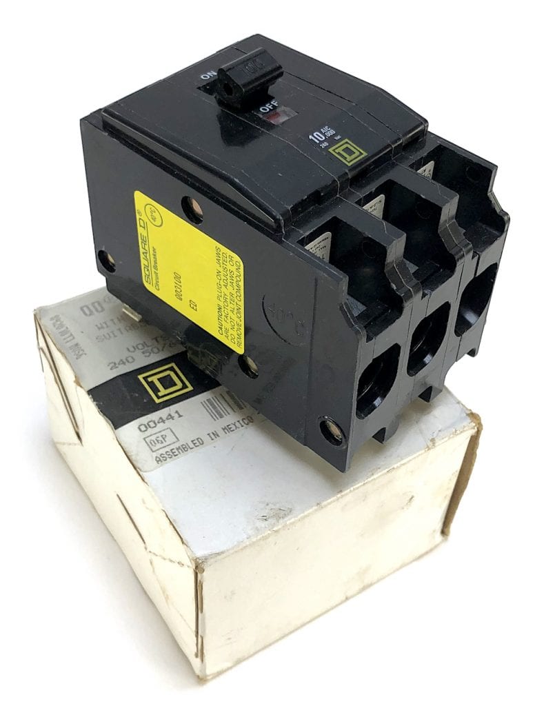 Eaton 3 Phase 480 V Delta 100 Amps 3 Wire Type 3R Main Breaker Panel ...