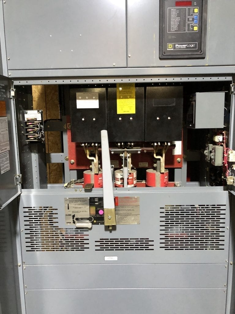 Square D 4000 Amp 600 Vac Bolt-Loc Switch Type 3R Enclosure ...