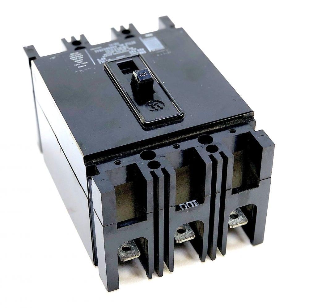 Westinghouse EHB3100 3 Pole 100 Amp 480 Vac Circuit Breaker (N2 ...