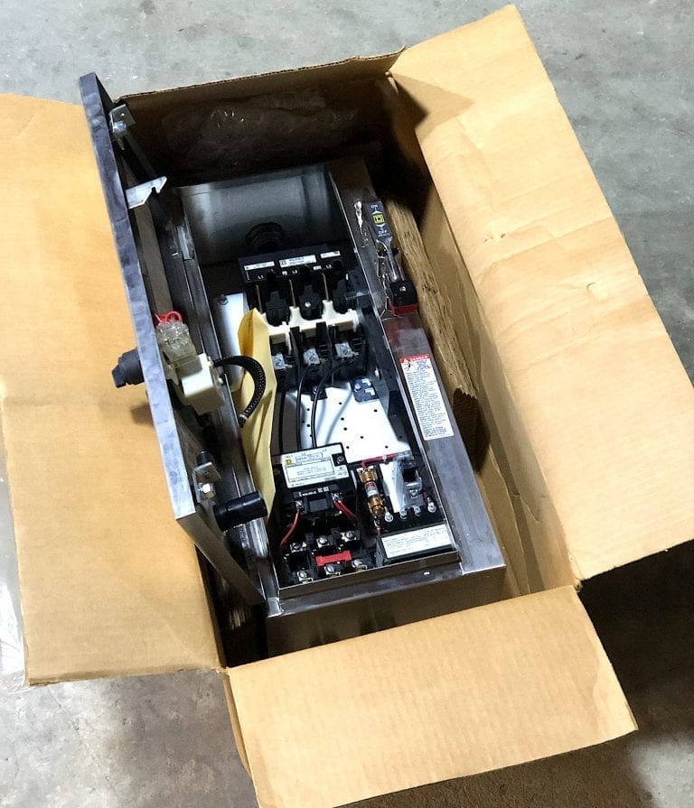 Square D 30A 600V Combination Motor Starter Size 0 (NIB) (RK ...