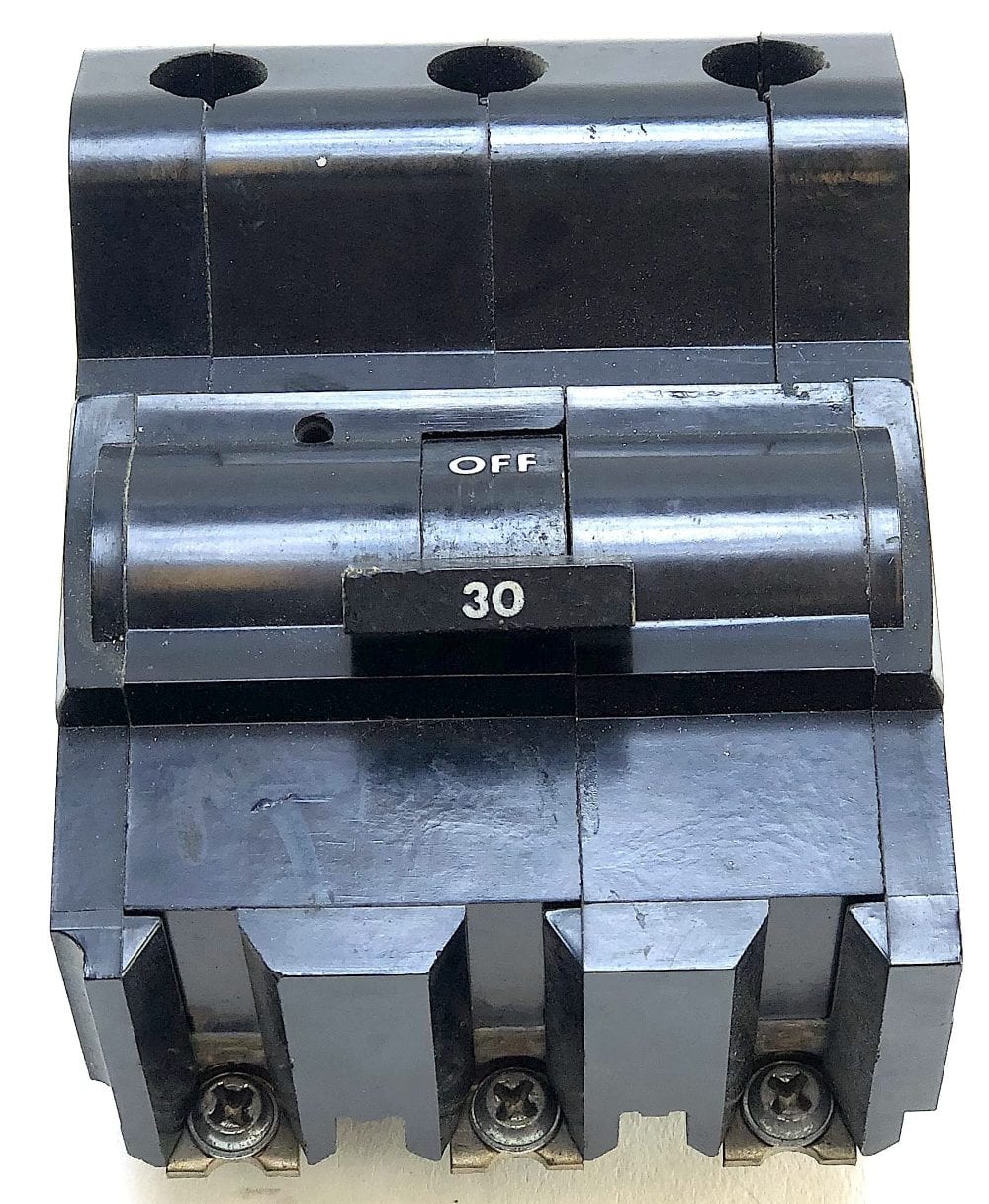 Federal Pacific NB330 3 Pole 30 Amp 240 Vac Circuit Breaker