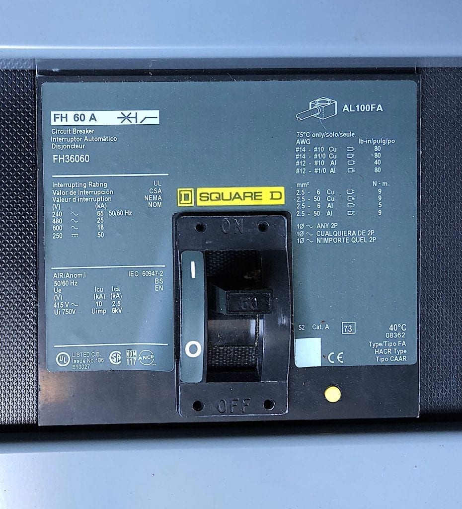 Square D HCM 3P4W 400 Amp 480Y/277 Vac I-Line Panel (NEW)