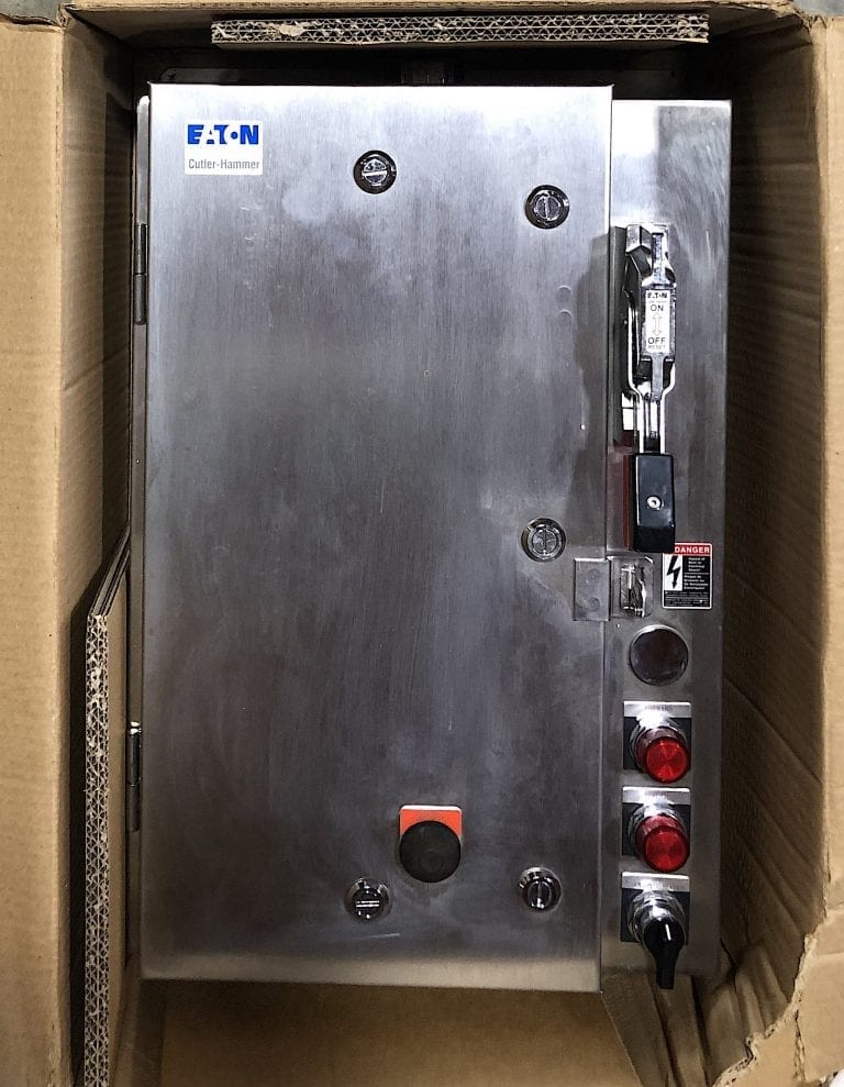 Eaton Reversing Combination Motor Controller (Type 4X) Size 1 ...