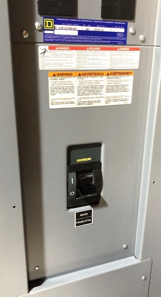 Square D NQ 1 Phase 400A 120/240 Vac (Type 3R, 5, 1) 3 Wire I-Line ...