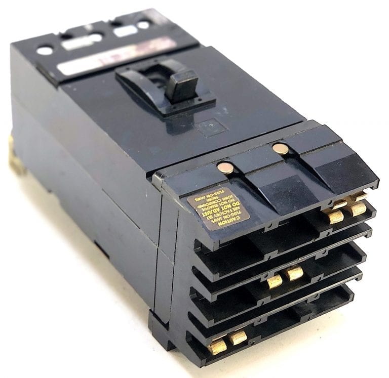 Square D KA36125 3 Pole 125 Amp 600 Vac Circuit Breaker