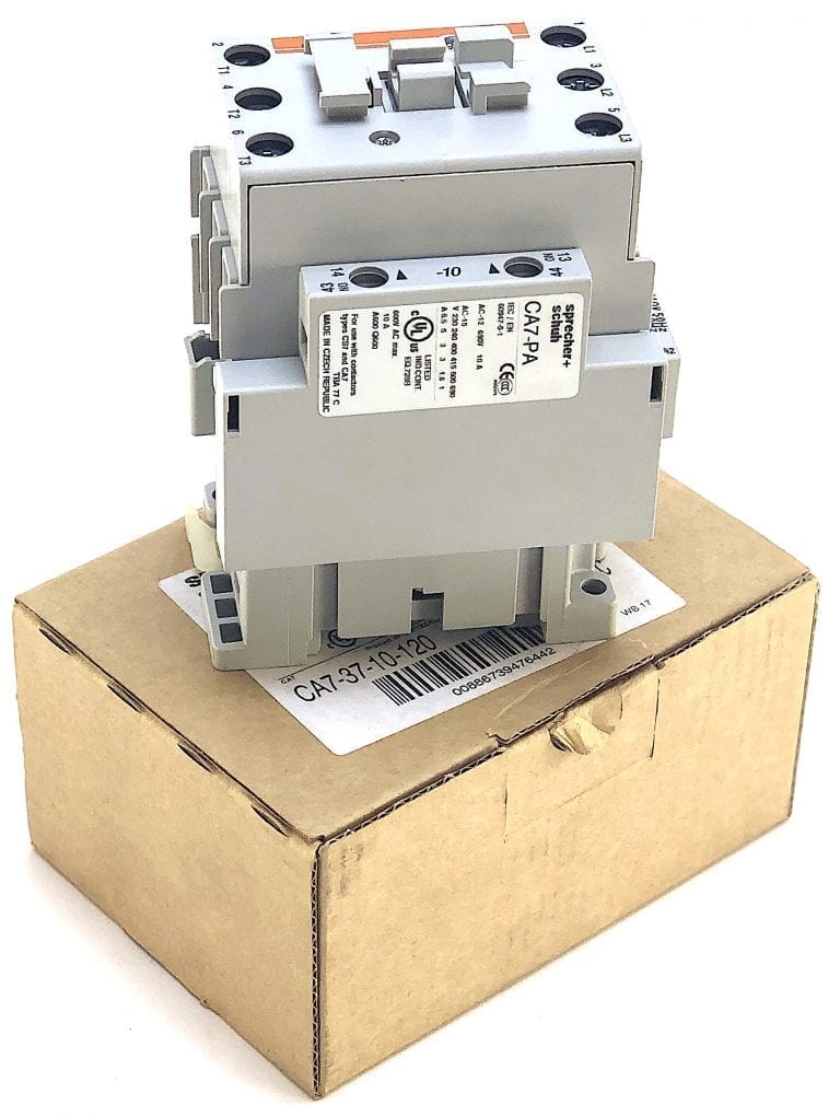 Sprecher + Schuh 3P 600V NIB Contactor w/120V Coil + NO Aux (X5 ...