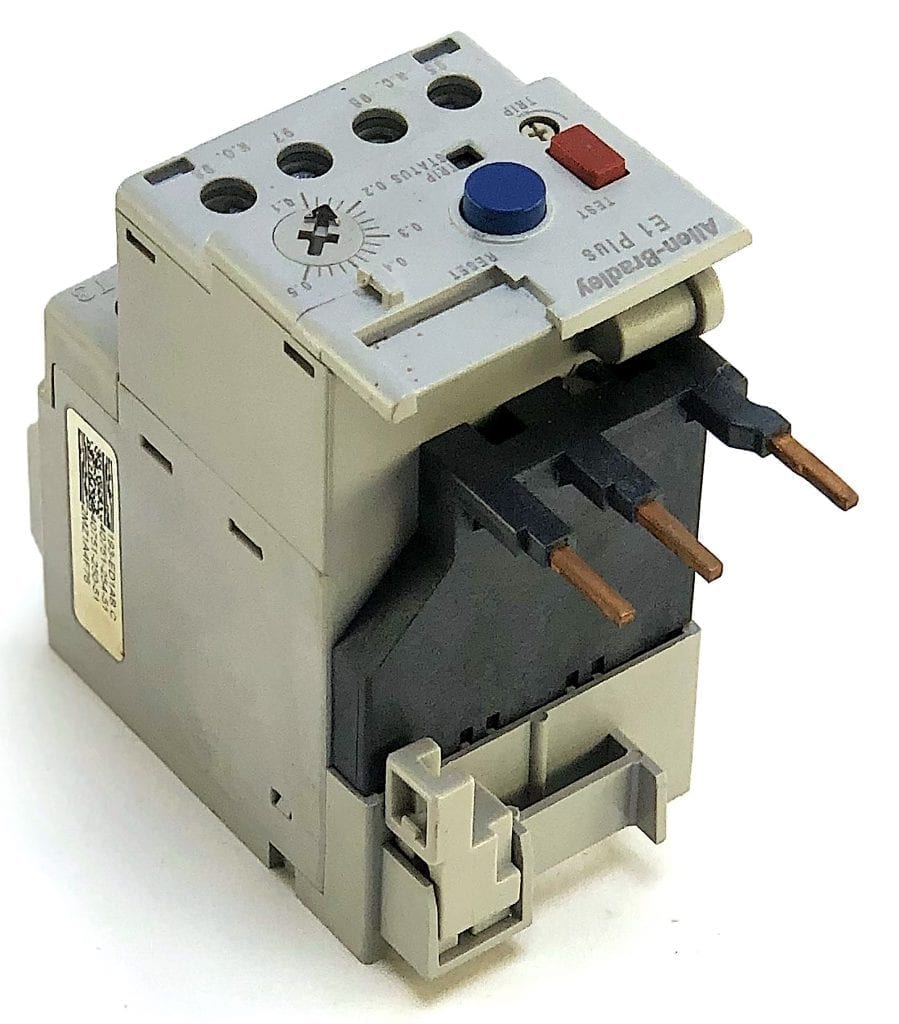 Allen Bradley 193-ED1AB 3 Pole 0.1-0.5 Amp 600 Vac Overload Relay | Electrical Power and Control ...