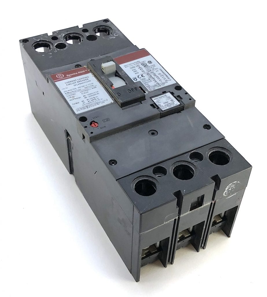 GE SFPA36AT0250 250 Amp Circuit Breaker W/ 200 Amp Rating Plug