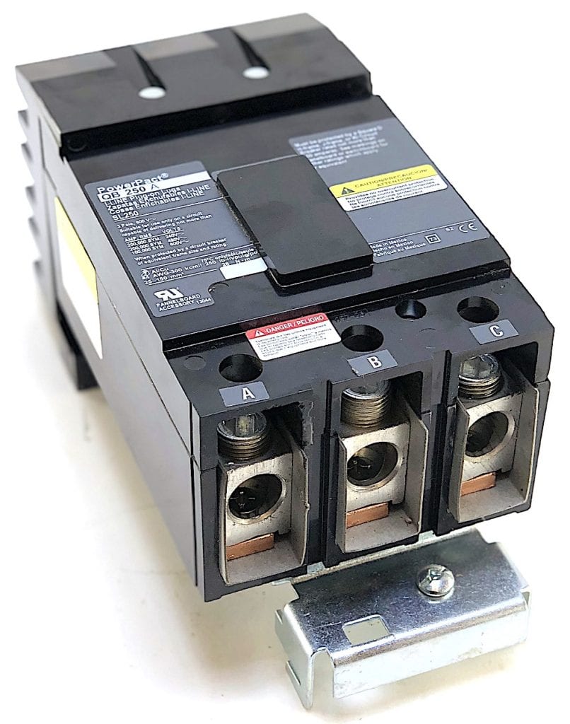 Square D SL250 3 Pole 250 Amp 600 Vac Sub Feed Lugs (C3) | Electrical ...