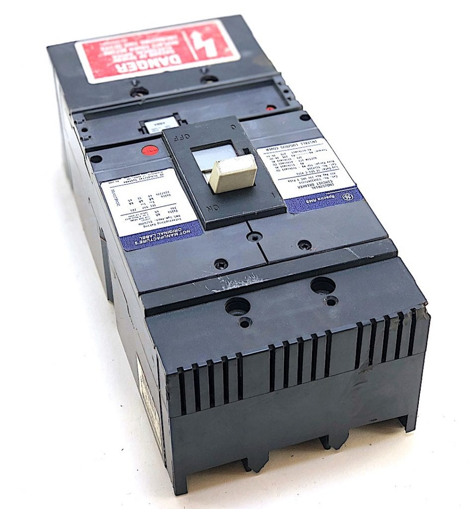 General Electric SGDA32AT0400 3 Pole 400 Amp 240 Vac Breaker w/400A ...