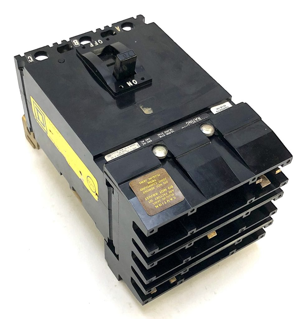 Square D FA36070 3 Pole 70 Amp 600 Vac I-Line Circuit Breaker ...