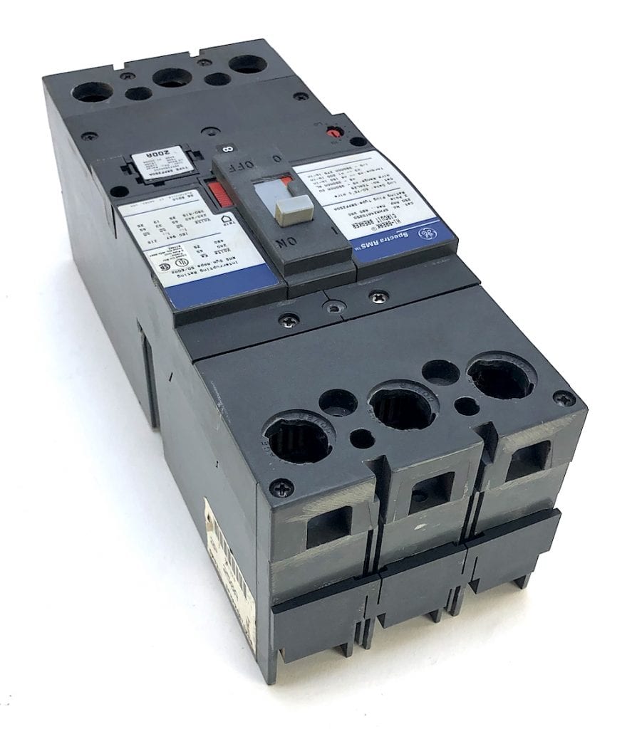 General Electric SFHA24AT0250 2P 250A 480V Breaker w/200A Plug ...