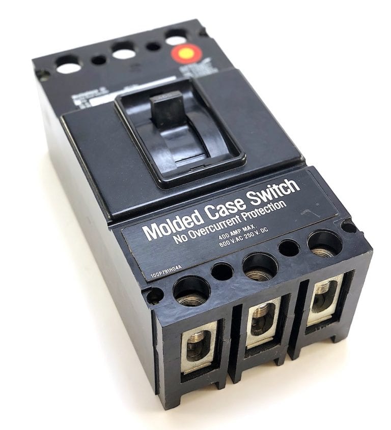 Westinghouse LBB3400NZ 3 Pole 400 Amp 600 Vac Molded Case Switch ...