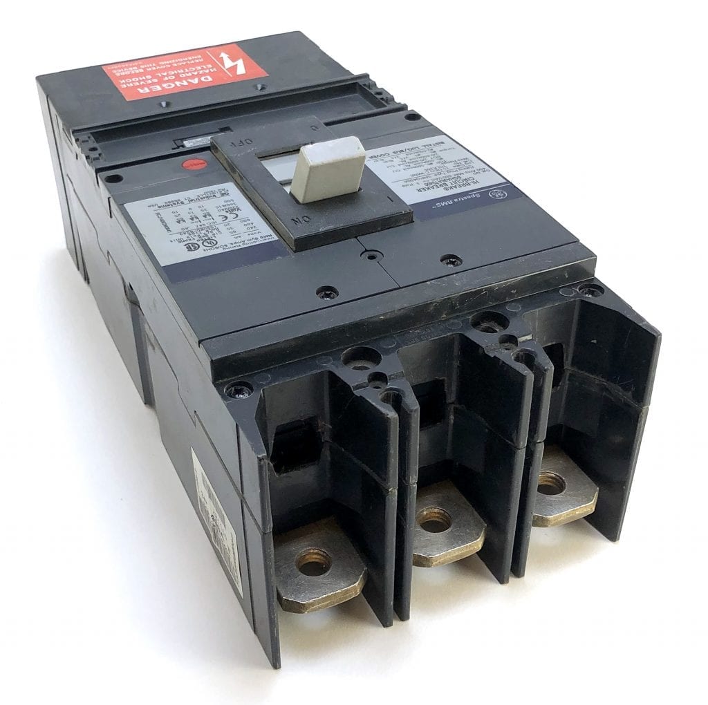 General Electric SGHA36AT0400 3P 400A 600V Breaker w/400A Plug ...