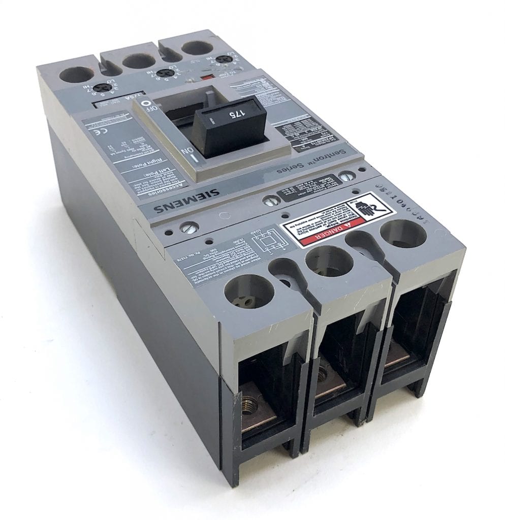 Siemens HFXD63B175 3 Pole 175Amp 600V Circuit Breaker w/175A Trip