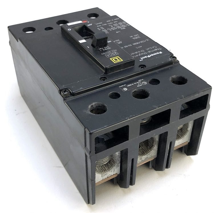 Square D KDL32250 3 Pole 250 Amp 240 Vac Circuit Breaker | Electrical ...