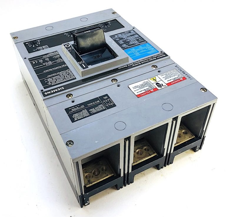 Siemens LXD63B600 3Pole 600Amp 600Vac Circuit Breaker w/600A Trip