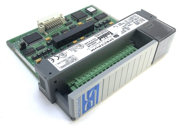 Allen Bradley 1746-P2 SLC 500 Power Supply w/4-Slot Rack + 2 Mod ...