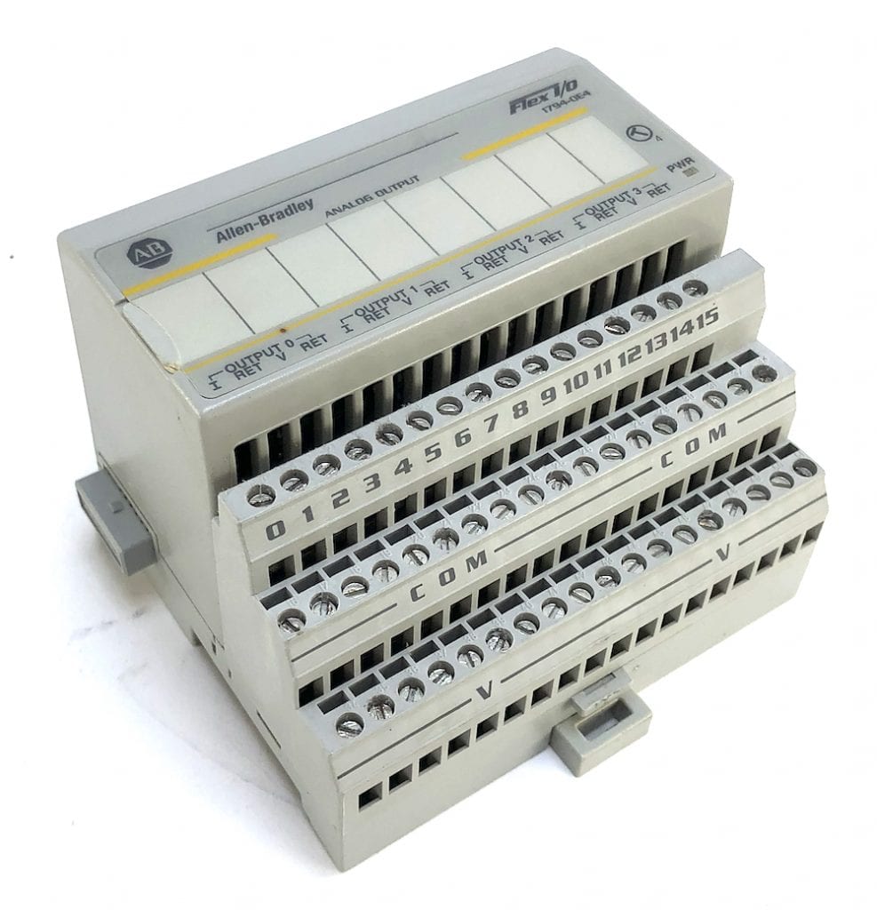 Allen Bradley 1794-OE4 Flex I/O 4 Channel Analog Output Module (AB13 ...